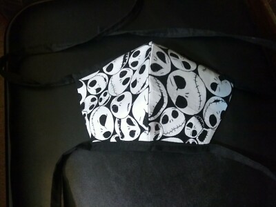 New Jack Skellington NBC Face Mask (ADULT - Medium) | eBay