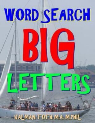 Word Search Big Letters : 133 Extra Large Print Entertaining Themed ...