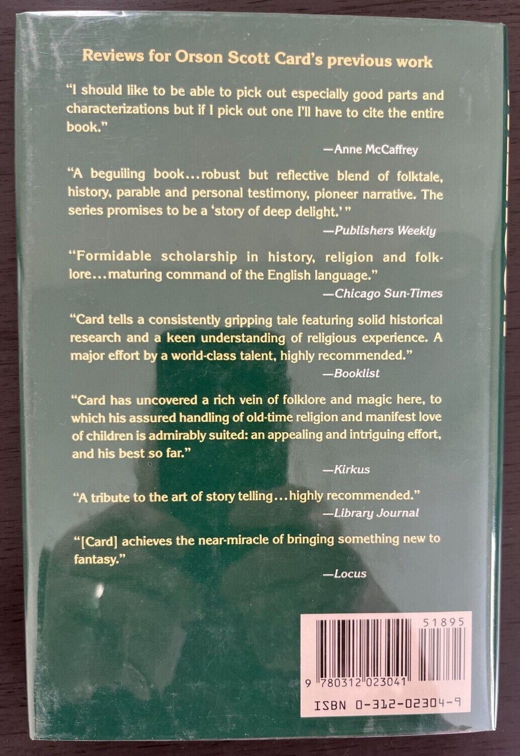 Treason Orson Scott Card 1st ed HC DJ (in mylar) one owner never read ...