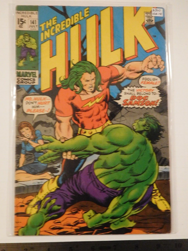 Hulk #141 Vintage .15 Cent Comic Book | eBay