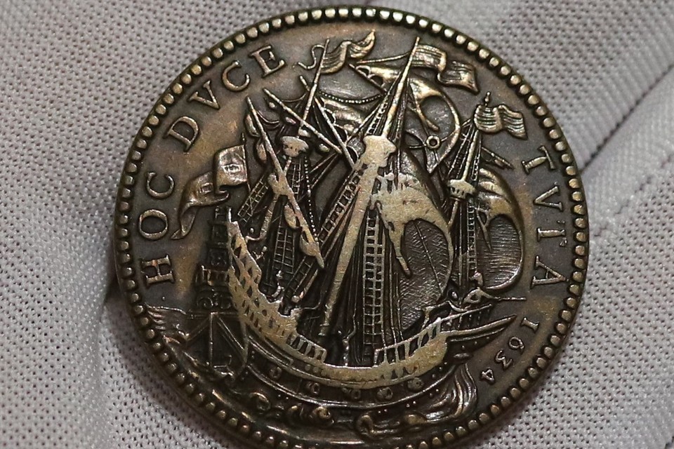 🧭 🇫🇷 FRANCE Cardinal RICHELIEU HOC DVCE TVTA 1634 By Mourges 32mm B88 # ...