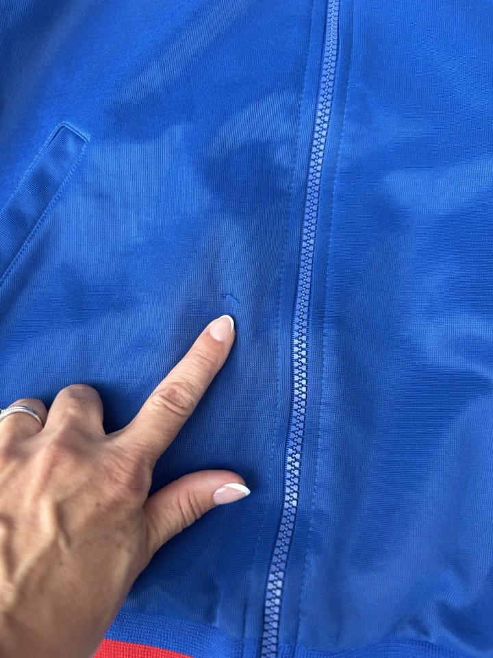 Vtg MMPR Mighty Morphin Power Rangers Zip Track Jackets Mens Small ...