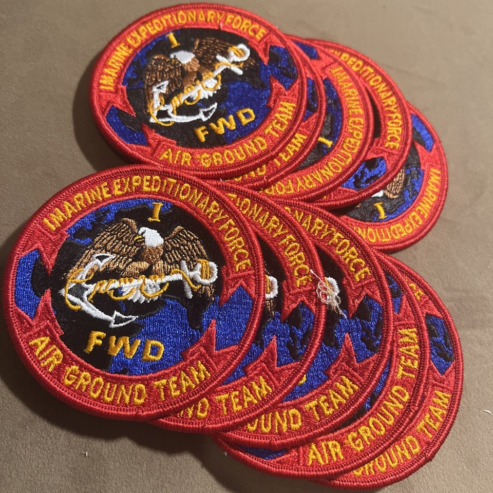 Lot Of 10 II Marine Expeditionary Force (MEF) Military Patches USMC ...