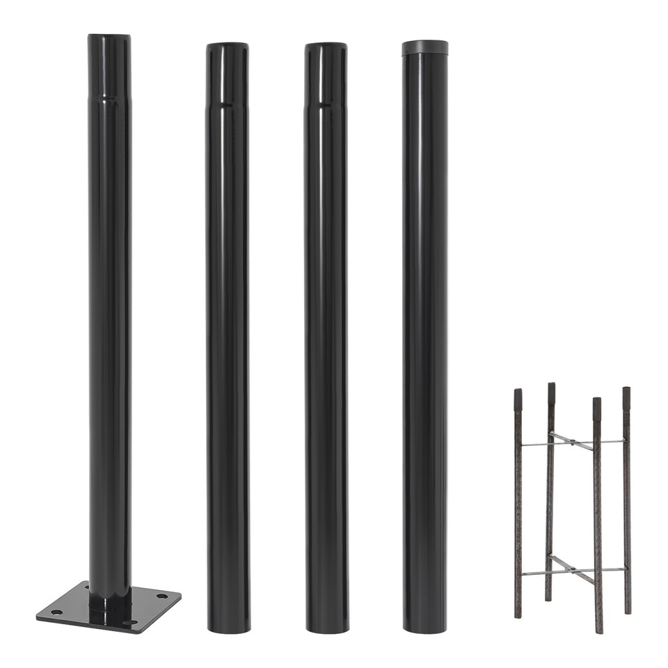 Street Light Pole Outdoor Street Courtyard Parking Lot Lighting Post ...