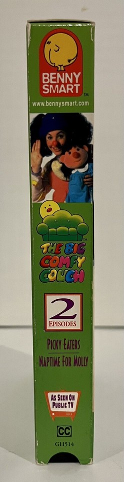 Big Comfy Couch, The - Picky Eaters/Naptime For Molly (VHS, 2000 ...