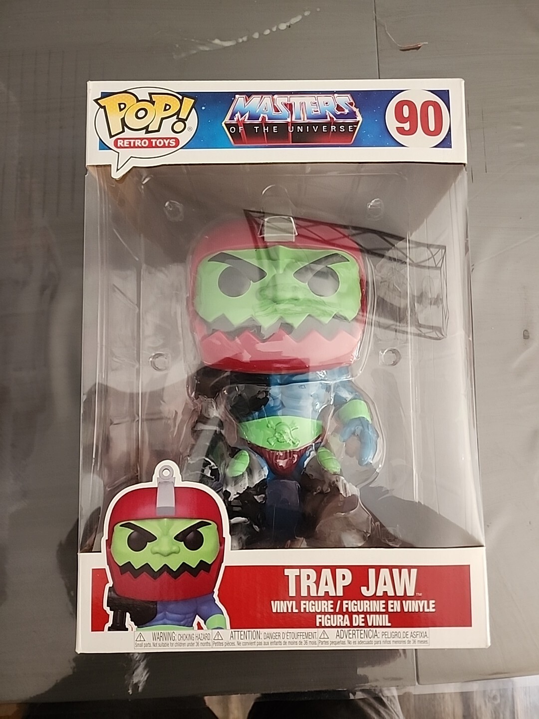 Masters of the Universe Trapjaw 10-Inch Pop! Vinyl Figure #90 Funko ON ...