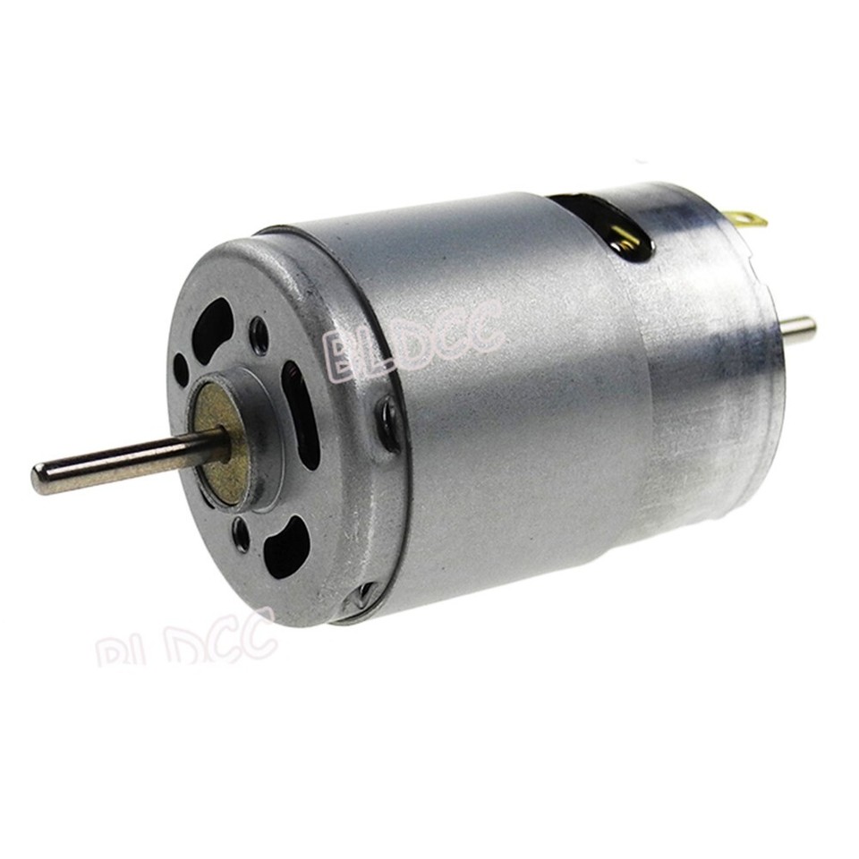 MABUCHI Double Shaft 12V 24V High Torque DC Motor DIY Electric Tool Car ...