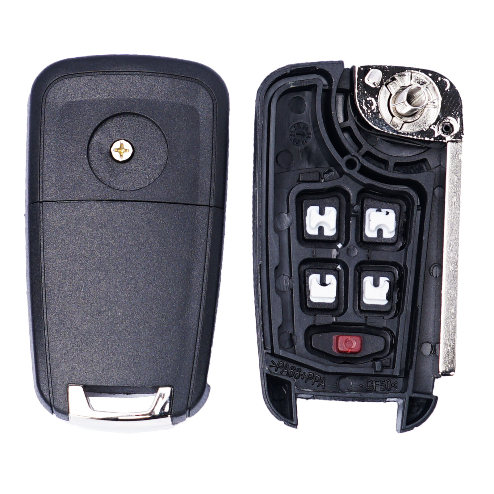 2X Remote Key Fob Case Shell Replacement For Chevrolet Equinox Camaro ...