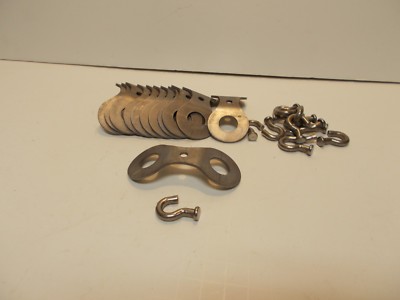 12 Double Stake Swivels (Trapping Supplies Trap Fastening Trapping ...