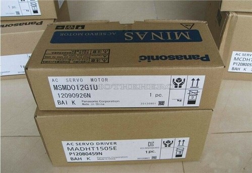 New 1Pcs Panasonic Servo System (Motor+Drive) MSMD012G1U+MADHT1505E Plc ...