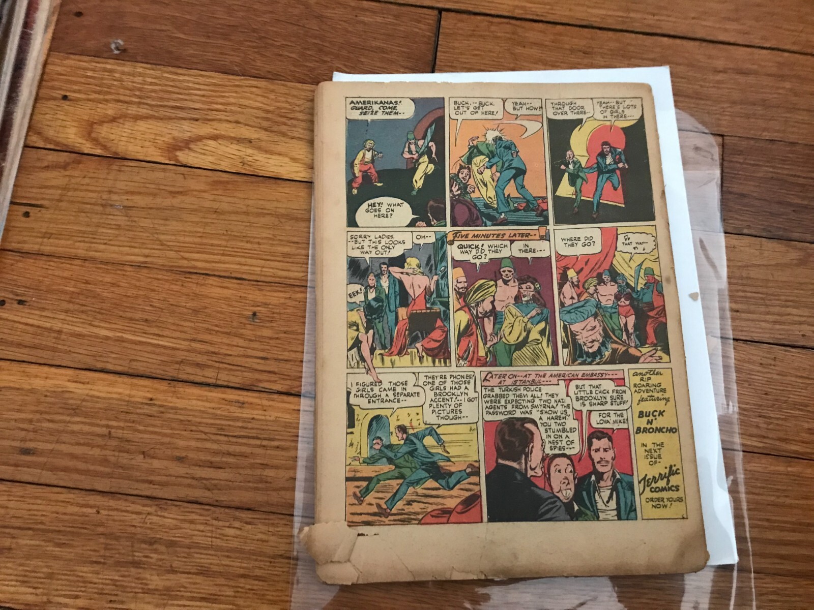 Terrific Comics 3 coverless complete, staples secure Kid Terrific ...