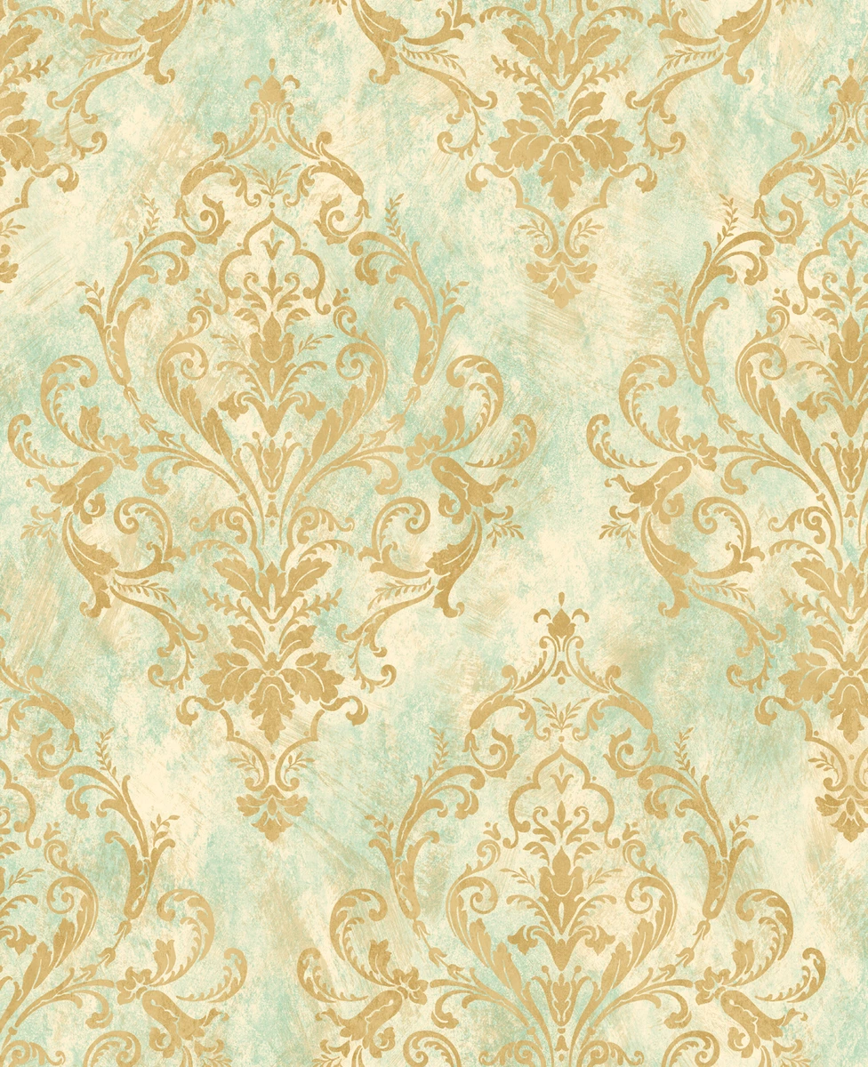 Vintage Diamond Pattern Wallpaper