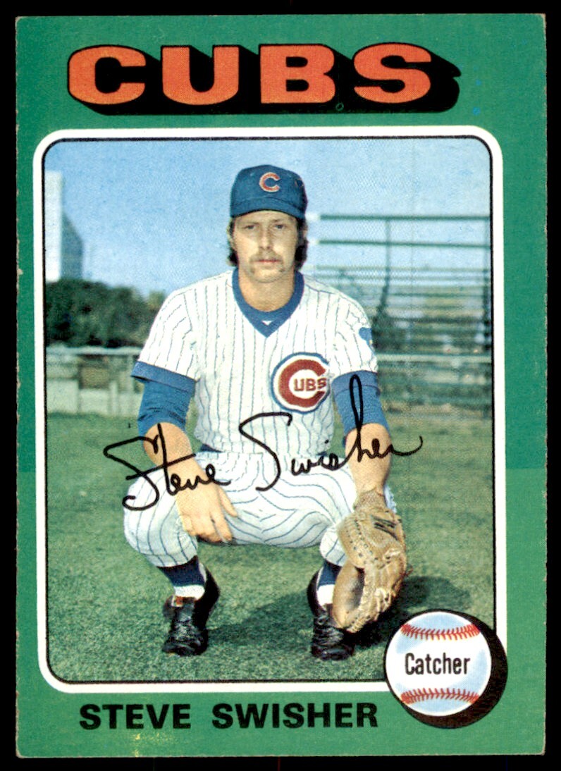 1975 TOPPS STEVE SWISHER CHICAGO CUBS #63 (T102) | eBay