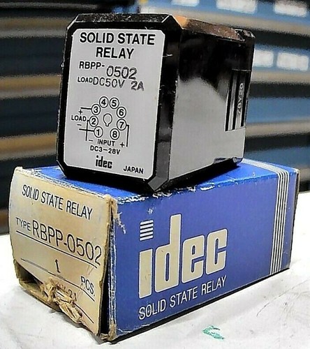 IDEC RBPP-0502 SOLID STATE RELAY 2A 5-50VDC 8PIN *FREE SHIPPING* | eBay