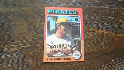 1975 TOPPS # 409 BOB ROBERTSON BASEBALL CARD | eBay