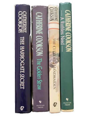 Catherine Cookson Four Book Collection Hard Cover Editions With Dust ...