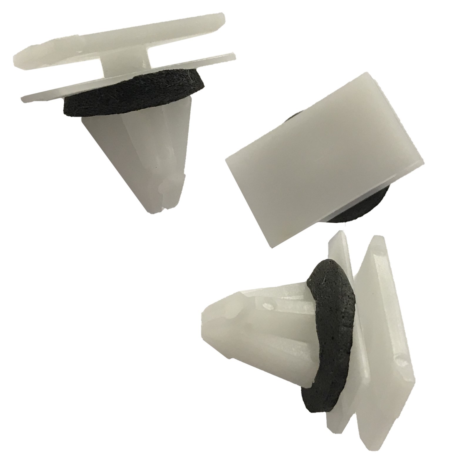 10x White Plastic Trim Clips For GM Chevrolet Equinox Pontiac Torrent ...