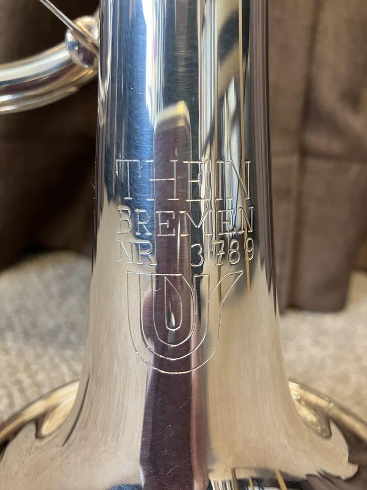 Thein C Rotary Trumpet Excellent Tone with Case | eBay