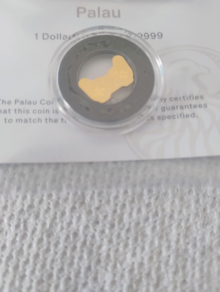 GOLDEN GAME CONTROLLER - 1/2 Half Gram 13.92mm - $1 Dollar 24k Gold ...