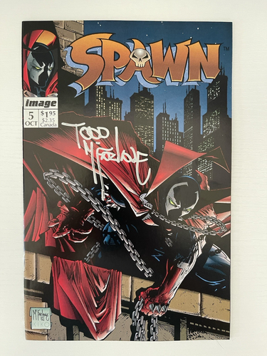 Todd McFarlane SIGNED Spawn #5 [NM] (1992) **Dedication Available** | eBay