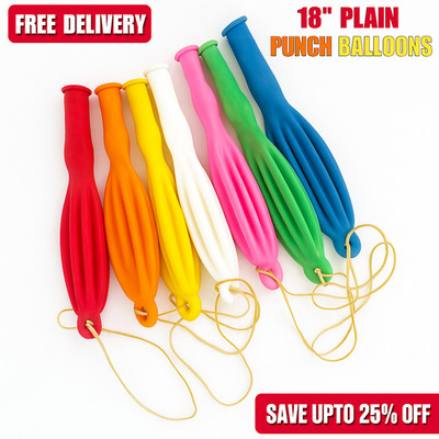 10-100 LARGE PUNCH BALLOONS Party Bag Fillers Goody CHILDRENS Loot Toys ...