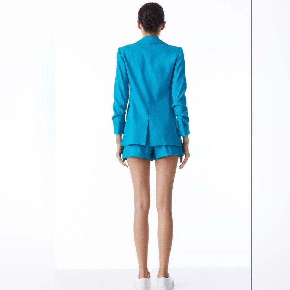 Alice + Olivia Pailey Fitted Notched Blazer | eBay