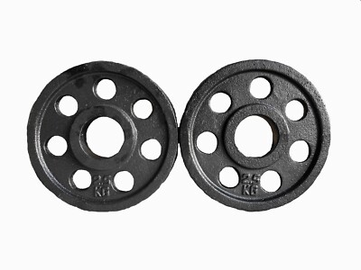 Pair Of 2.5 KG Tijuana Barbell Company Olympic 2-inch Revolver Plates ...
