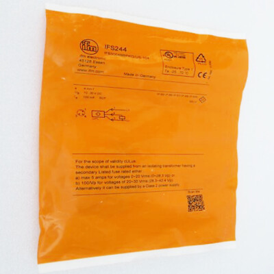 A IFM IFS244 Inductive Sensor Threaded Type 10...30 DC PNP New | eBay ...