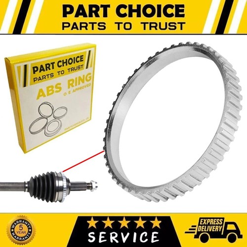 REAR - ABS RELUCTOR PICK UP RING Fits JAGUAR S-Type 1999-2007 - 46 ...