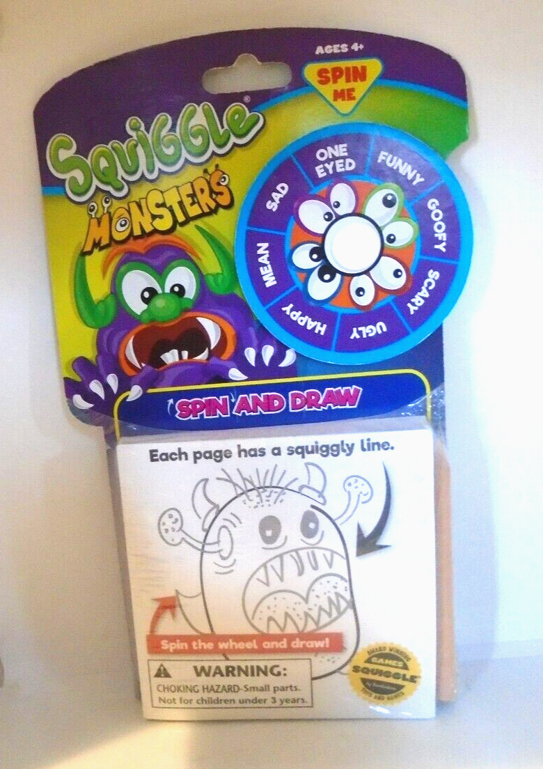 RandomLine Doodle Pad Squiggle Monsters New | eBay