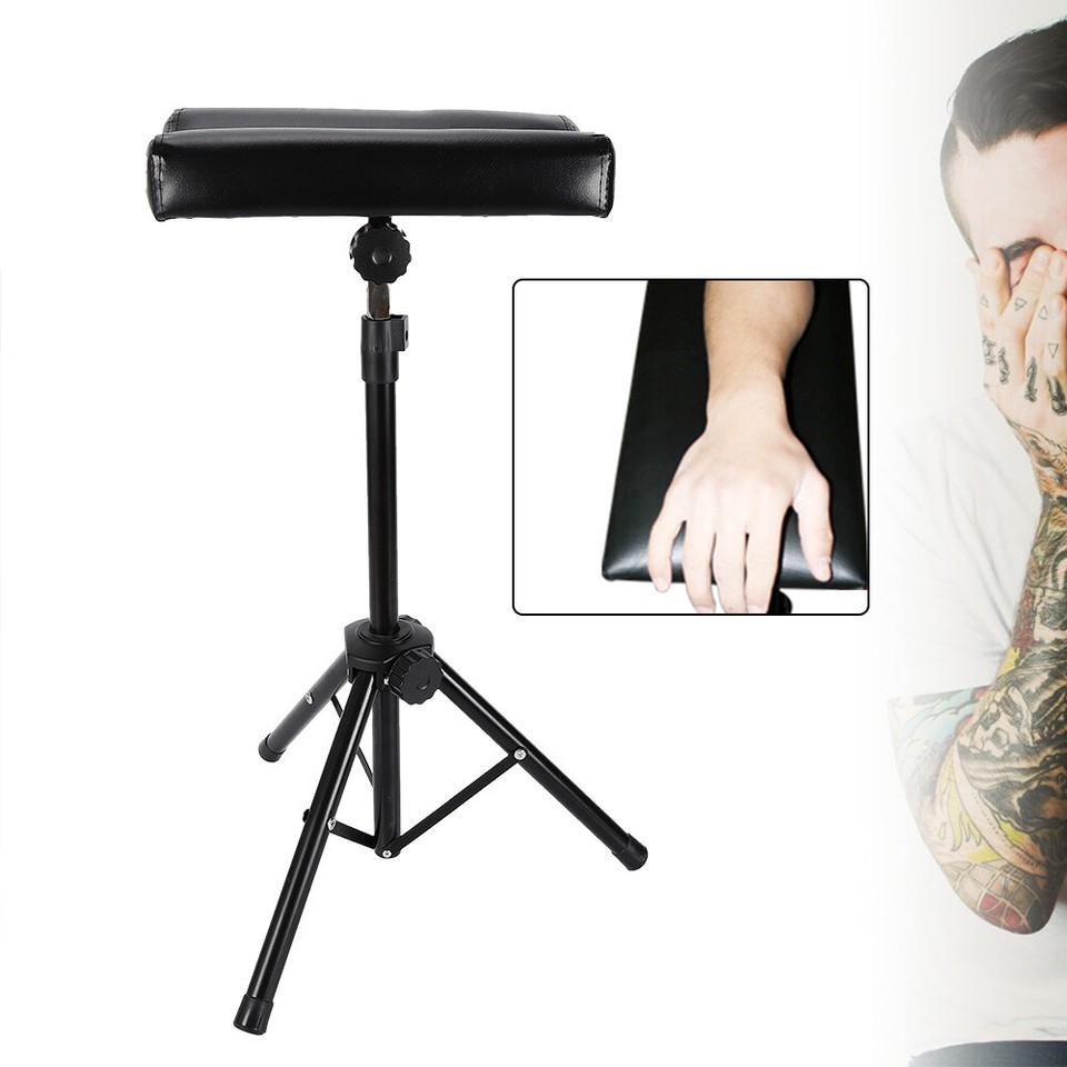 Portable Adjustable Black Tattoo Arm rest Leg Rest Tattoo Tripod Stand ...
