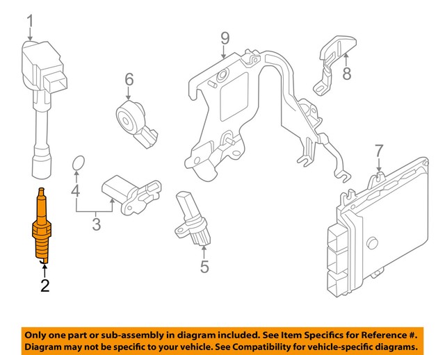 OEM Nissan 22401EW61C Plug Spark 22401-ew61c for sale online | eBay