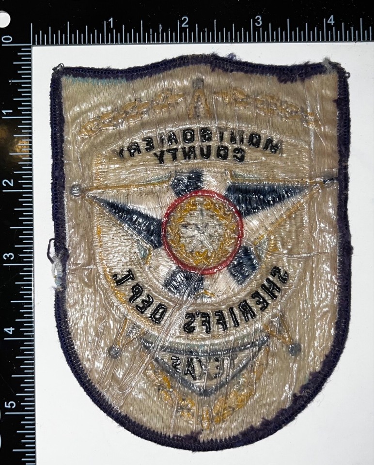 Montgomery County Sheriff’s TX Texas Police Department Patch | eBay