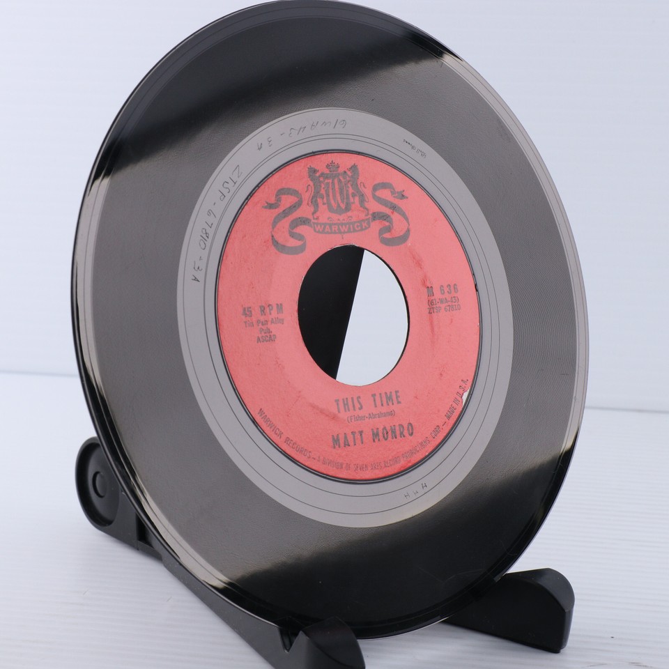 Matt Monro – My Kind Of Girl / This Time - 1961 45 rpm Single Vinyl ...