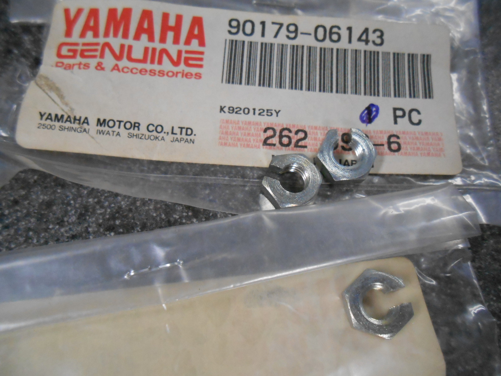 NOS Yamaha Nut 1974-79 YZ80 1973-75 RD60-1251974-75 TY80 90179-06143 ...
