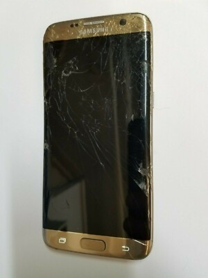 Samsung Galaxy S7 Edge Gold SM-G935 32GB Android Smartphone GSM ...
