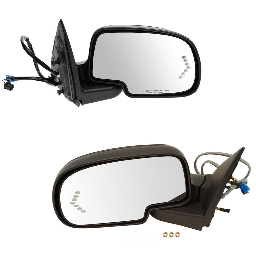Door Mirror Set-Power Heated Turn Signal Paint to Match 2 Piece Mirror ...