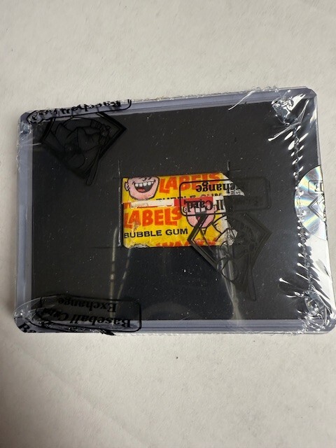 1966 WACKY LABELS SEALED PACK BBCE WRAPPED AUTHENTIC RARE BUBBLE BUM ...