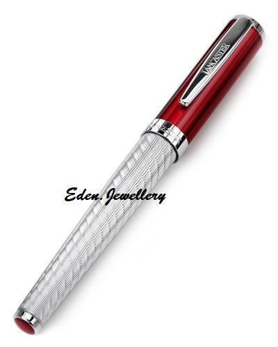 Authentic LANCASTER Ballpoint Pen Made in ITALY Deluxe Box PNLA135 Red ...