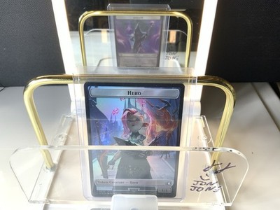 Hero (0005) Wizard (0015) Double-Sided Token Foil 5 FINAL FANTASY MTG ...
