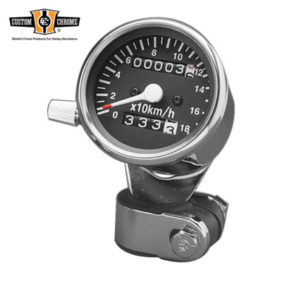 Mini Speedometer with 2:1 Ratio 180KM/H Face Fit For Harley FX FXR 1973 ...