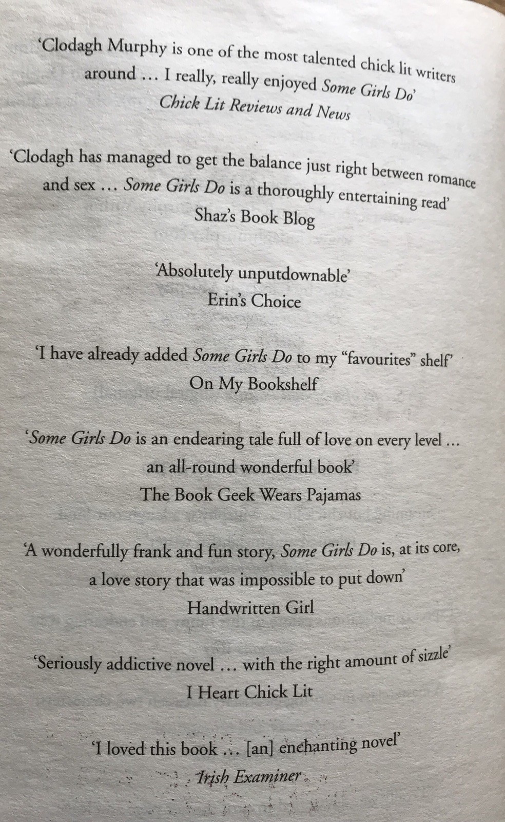 Some Girls Do by Clodagh Murphy NiceGirl Steamy Sexy Saucy Sizzle ...