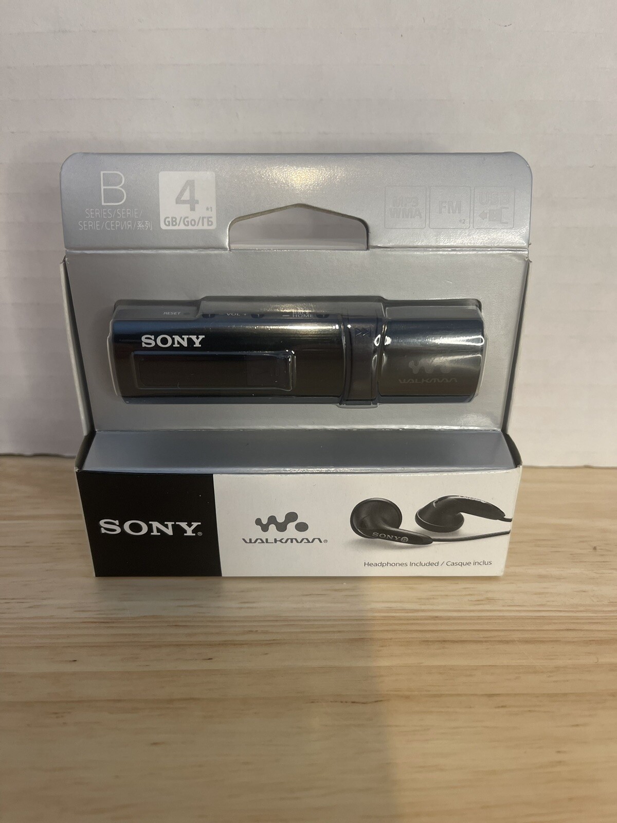 Sony Nwz-b183f 4gb USB Mp3 Player With FM Tuner - Black (NWZB183F) for ...