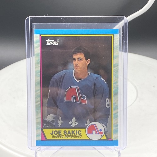 Joe Sakic Quebec Nordiques 1989-90 Topps Rookie Hockey Card #113 PM | eBay