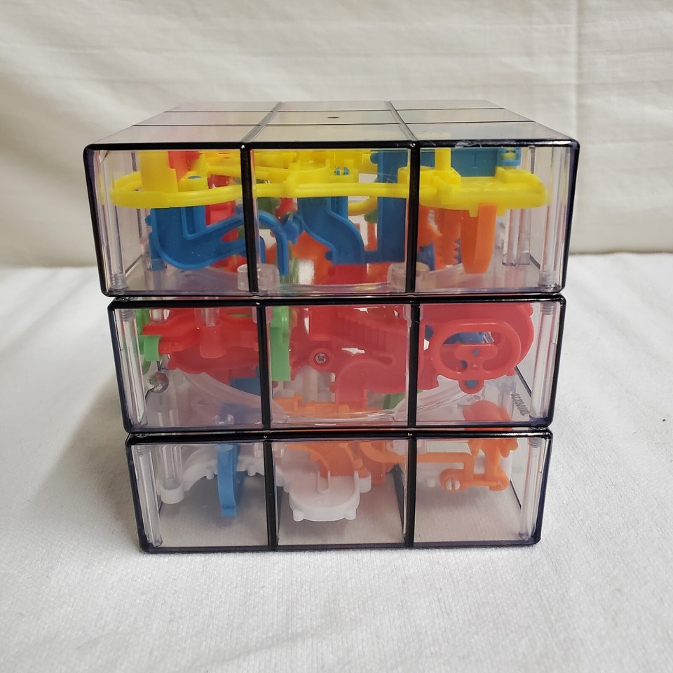 Rubik’s Perplexus Fusion 3 x 3 Challenging Puzzle Maze Ball Skill Game ...