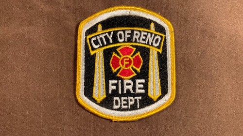 Reno Nevada Fire Department Patch Firefighter Vintage NV | eBay