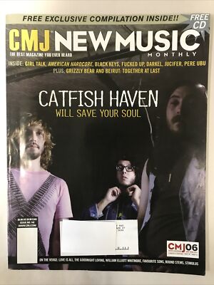 CMJ NEW MUSIC MAGAZINE-2006 #142-CATFISH HAVEN-GIRL TALK-BLACK KEYS-NO ...