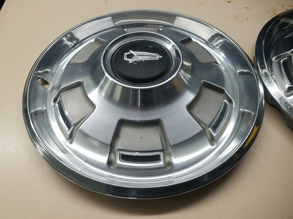 *TWO* Vintage 1967-1969 Plymouth Barracuda 14" Wheel Covers Hubcaps ...