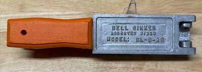 Do-It 1168 Bell Sinker Lead Mold BL-8-AB Assorted Sizes FREE SHIPPING ...