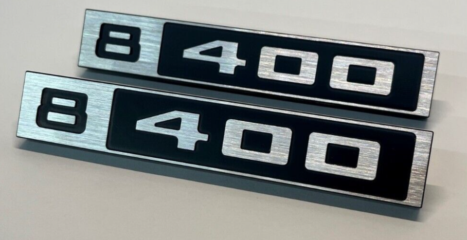 Emblem Custom Billet Front Fender '400' Chevy Chevrolet GMC Truck 1967 ...